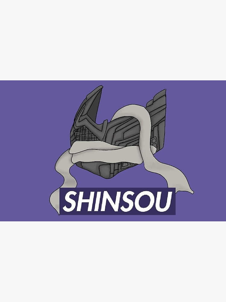 "SHINSOU Mask Logo" Sticker by PrinceCahn | Redbubble