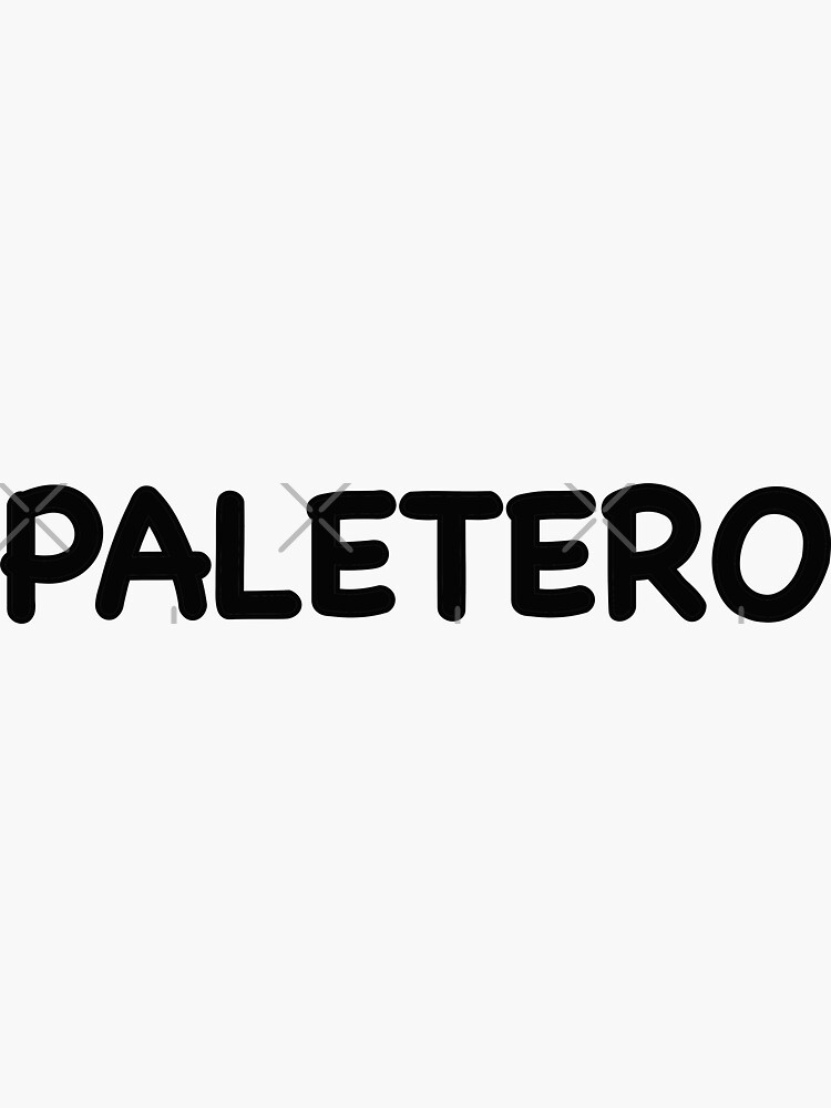 "Paletero" Sticker by popculturechick | Redbubble