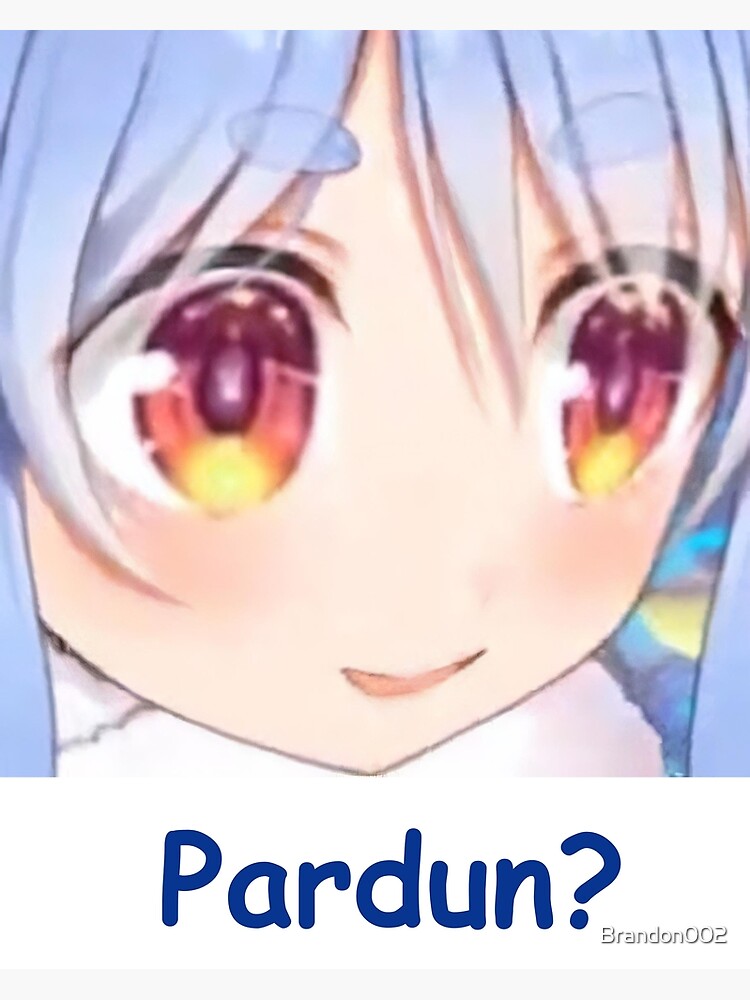 "Pardun?" Poster for Sale by Brandon002 | Redbubble
