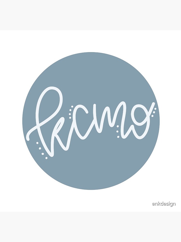 "KCMO, Kansas City, MO Cursive Hand-lettered Design" Poster for Sale by ...