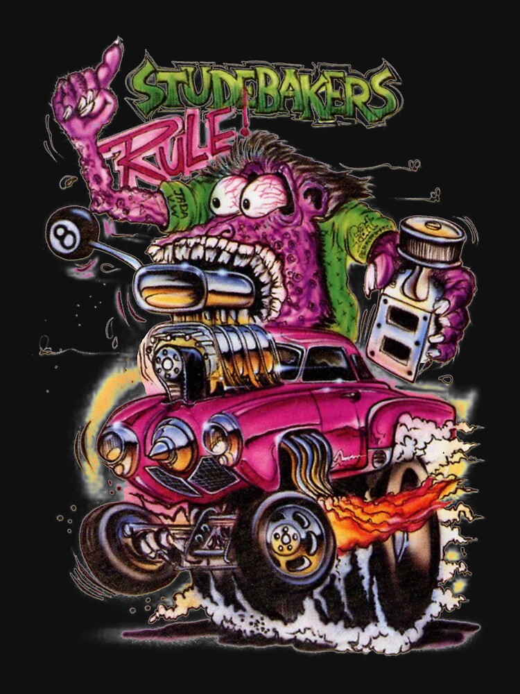 "rat fink ed big daddy roth studebakers rule" Active T-Shirt by Francesbo | Redbubble