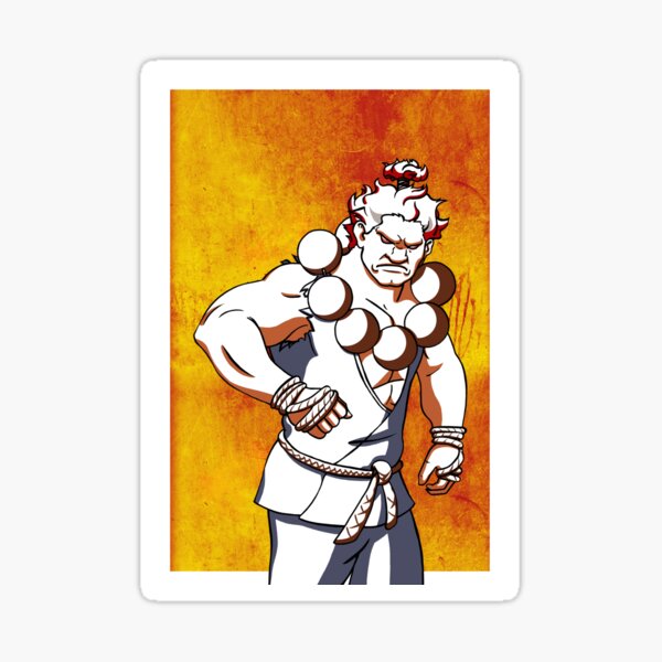 "Akuma" Sticker for Sale by CornyMistick | Redbubble