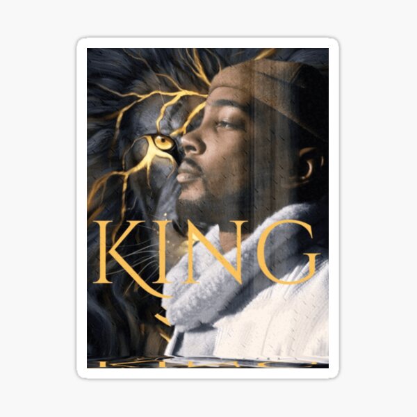 "Royal King" Sticker by designsbykaye | Redbubble