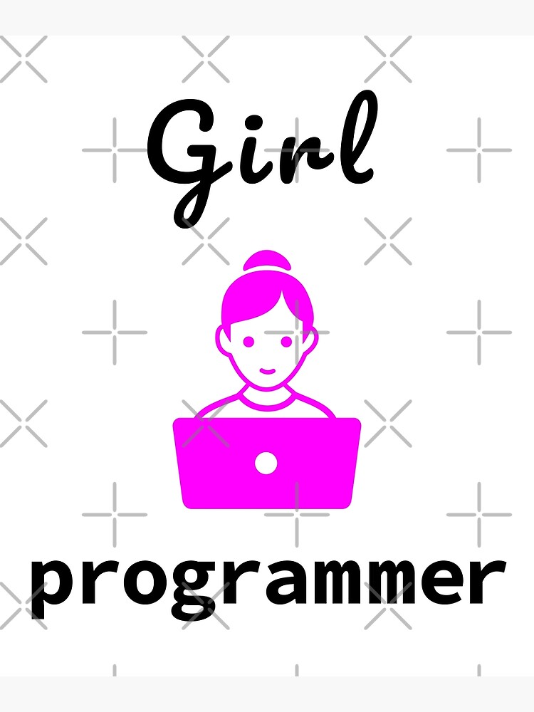 Girl Programmer Source Code Software Engineer Computer Science Web