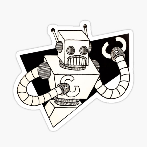 "Mr. Roberto " Sticker by JacobBrittCarr | Redbubble