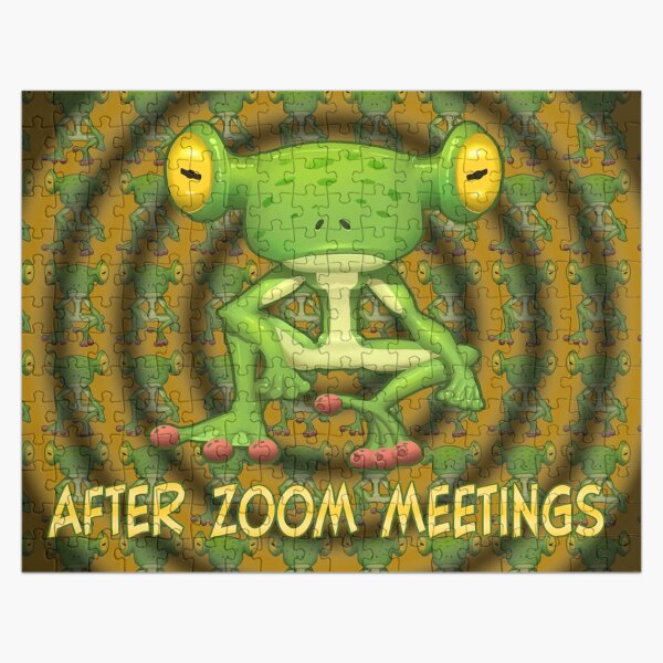 Zoom Meeting Jigsaw Puzzles | Redbubble