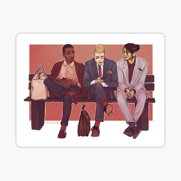 "OT3 lookin good" Sticker for Sale by cargsdoodles | Redbubble