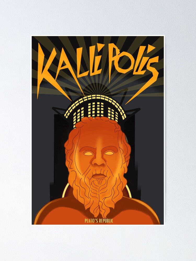 "Kallipolis: Plato's Republic" Poster for Sale by MariaHaley | Redbubble