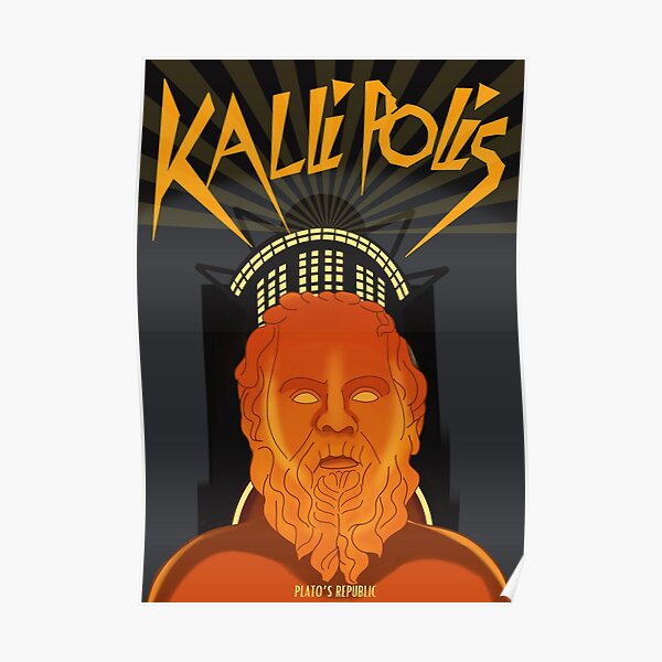 "Kallipolis: Plato's Republic" Poster for Sale by MariaHaley | Redbubble
