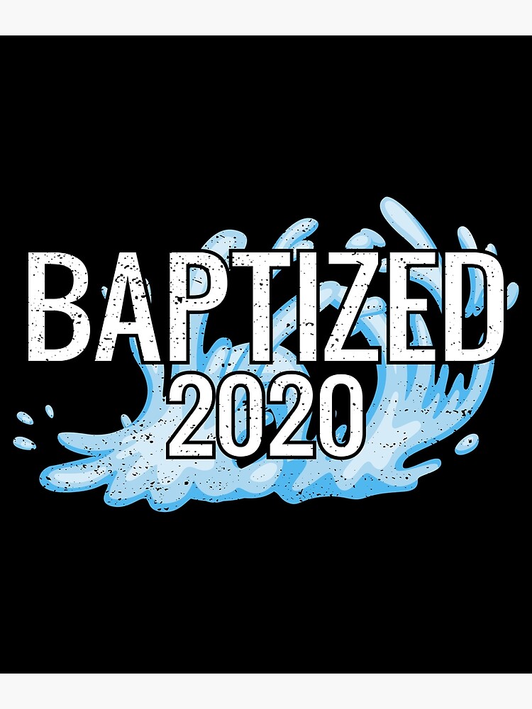 "Funny Retro Vintage Baptism" Poster by jcorres | Redbubble