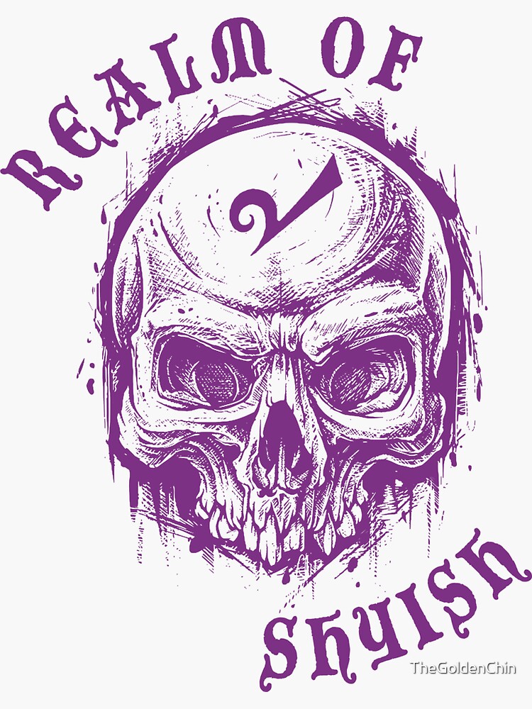 "Realm of Shyish" Sticker for Sale by TheGoldenChin | Redbubble