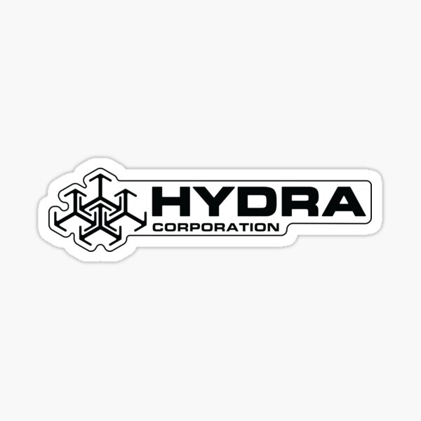 "Cyberpunk Decal "Hydra Corporation" - Sticker Fictional corporation ...