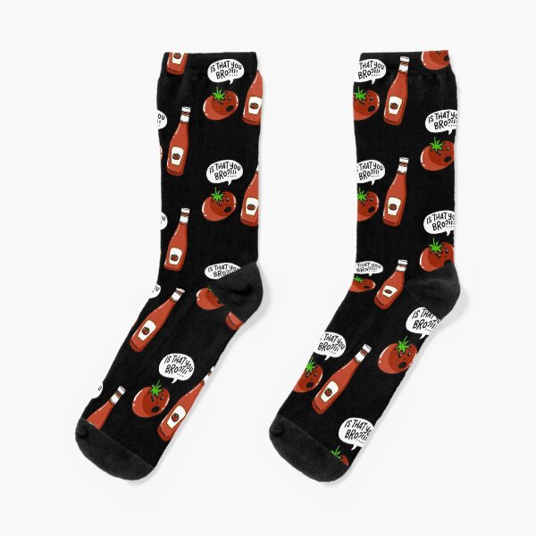 "Gift for Ketchup Lovers" Socks for Sale by kammoe | Redbubble