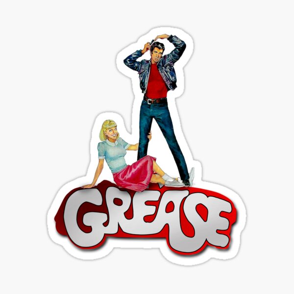 "Grease" Sticker by Ottenart | Redbubble