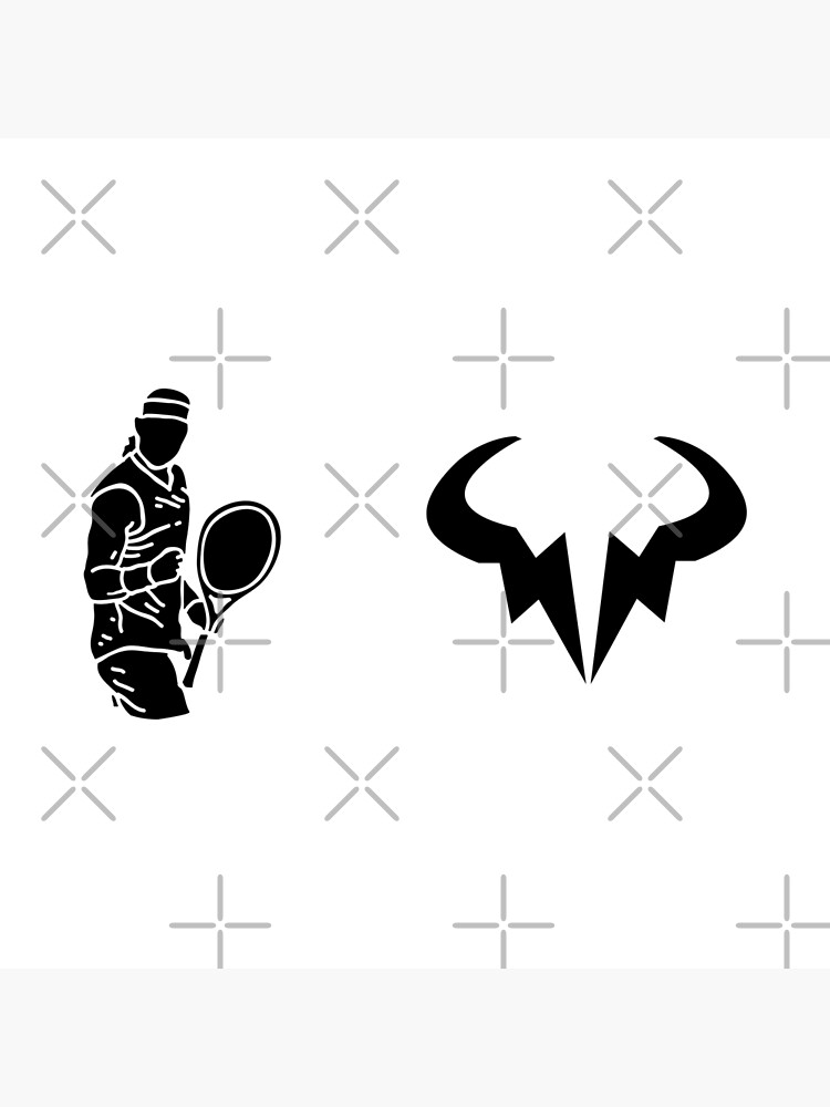 "RAFA NADAL with LOGO " Poster for Sale by FeaturedStore | Redbubble