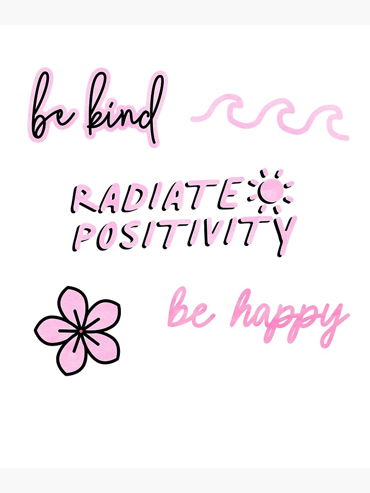 "pink pack be kind cute pack" Poster for Sale by summerpositif | Redbubble