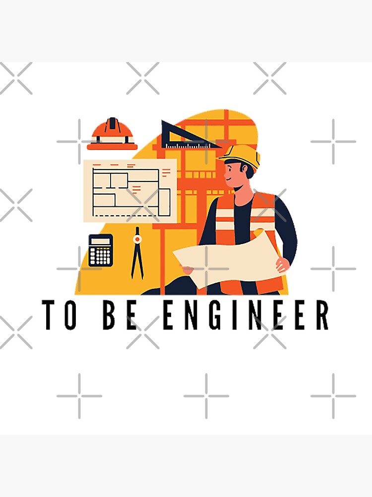 "to be engineer" Poster by Wizabi | Redbubble