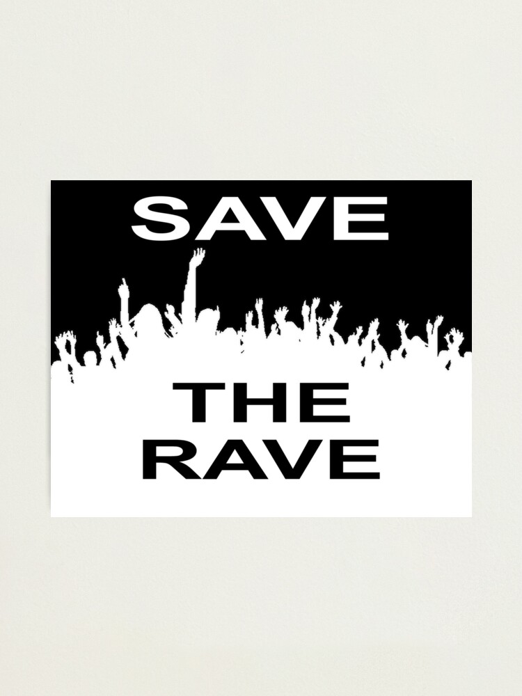 Lámina fotográfica «Save The Rave - Bailando al alcance de los láseres ...