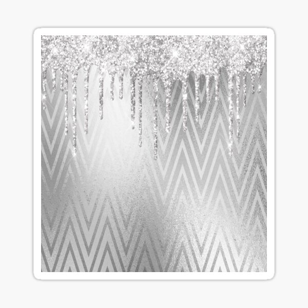 "Silver Glitter sparkle" Sticker for Sale by QuintaVale | Redbubble