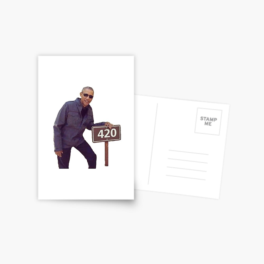 "Obama 420" Sticker for Sale by kaihoskins200 | Redbubble