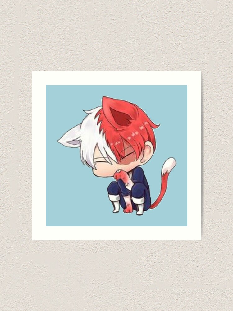 "Cute Shoto Todoroki Chibi - BNHA" Art Print for Sale by eidlike ...