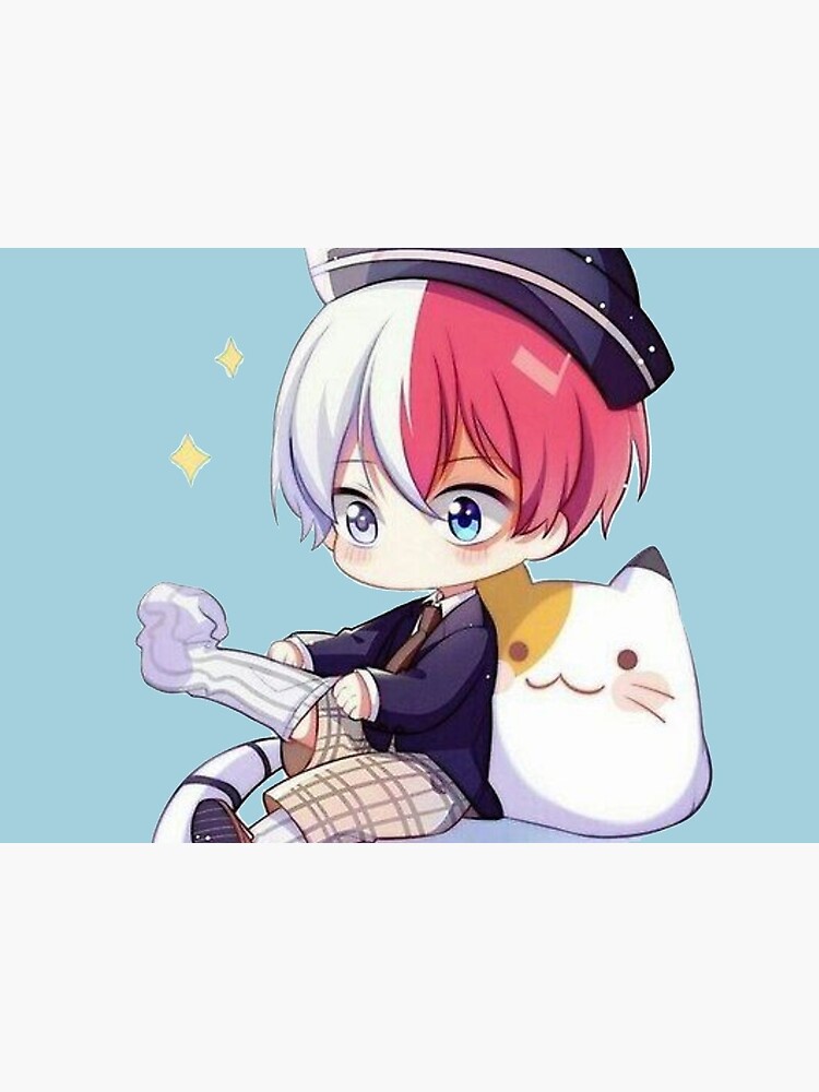 "Kawaii Shoto Todoroki Chibi - MHA" Mask by eidlike | Redbubble