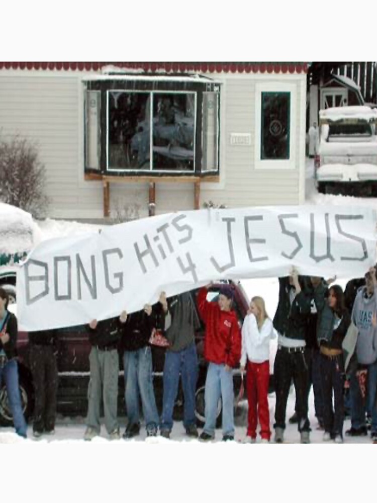 "Bong hits for Jesus" Essential T-Shirt for Sale by EllieKohlbeck55 ...