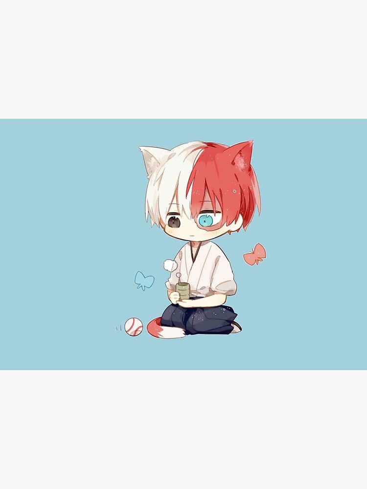"Shoto Todoroki Chibi " Mask for Sale by eidlike | Redbubble