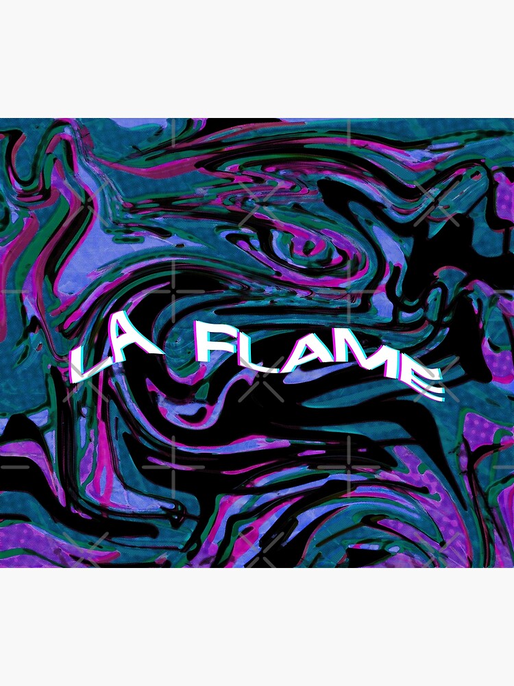"La Flame - Travis Scott Art" Art Print by NuAgeStudio | Redbubble