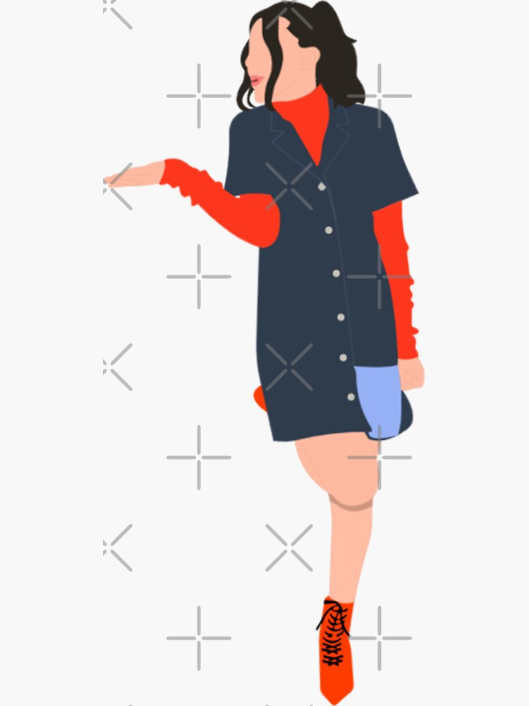 "Millie " Sticker by AJ27 | Redbubble