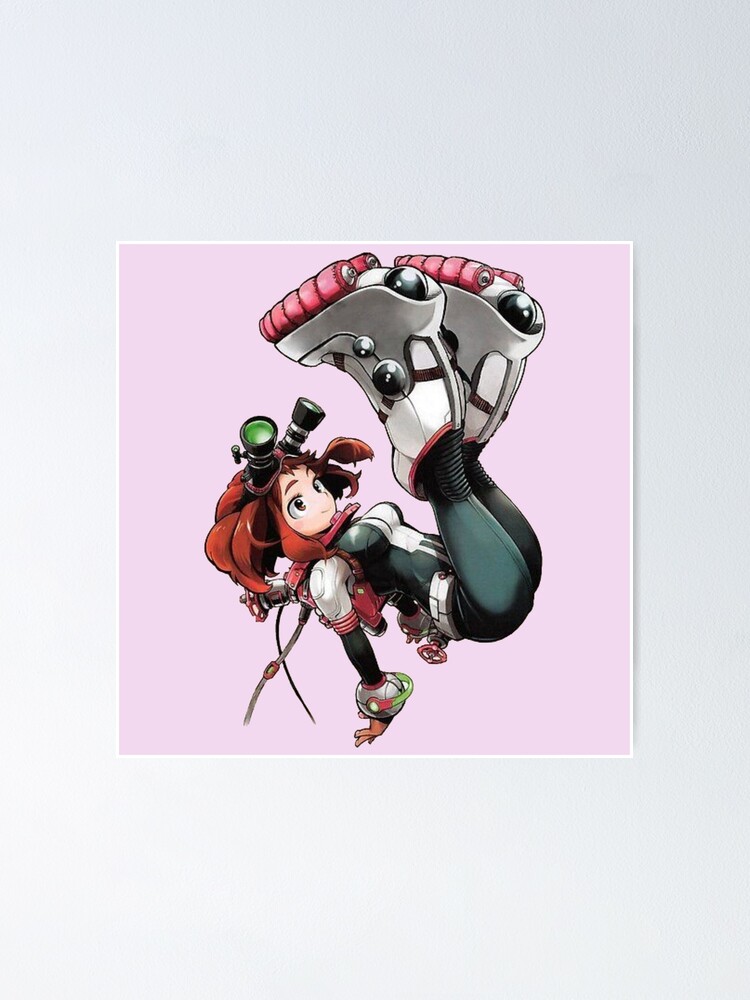 "Uraraka Ochako - BNHA" Poster by eidlike | Redbubble