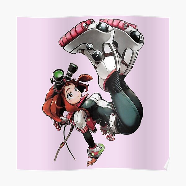 "Uraraka Ochako - BNHA" Poster by eidlike | Redbubble