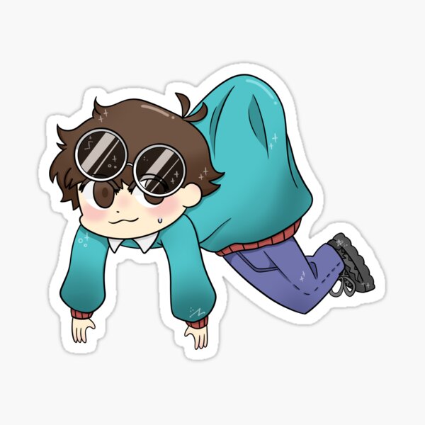 "GeorgeNotFound Hanging Sticker" Sticker for Sale by 88taro | Redbubble