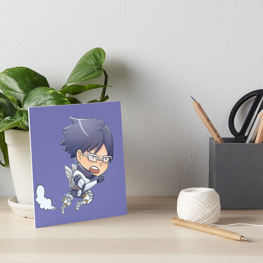 "Tenya Lida Chibi - MHA" Art Board Print by eidlike | Redbubble
