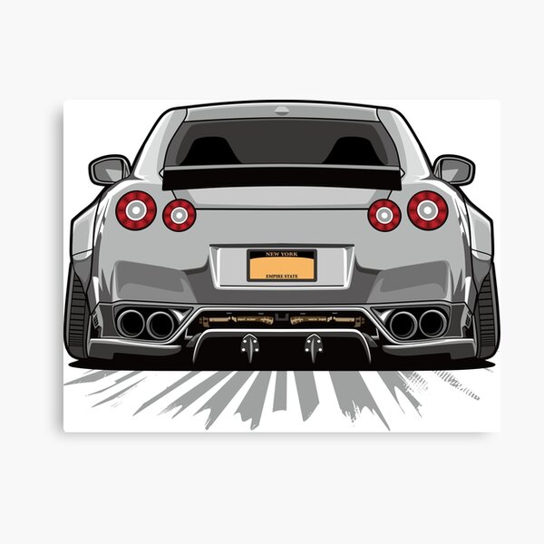 Nissan Gtr Kit Canvas Prints | Redbubble