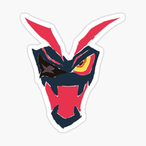 "Ryuko Senketsu torn paper uniform" Sticker for Sale by theinkypensieve ...