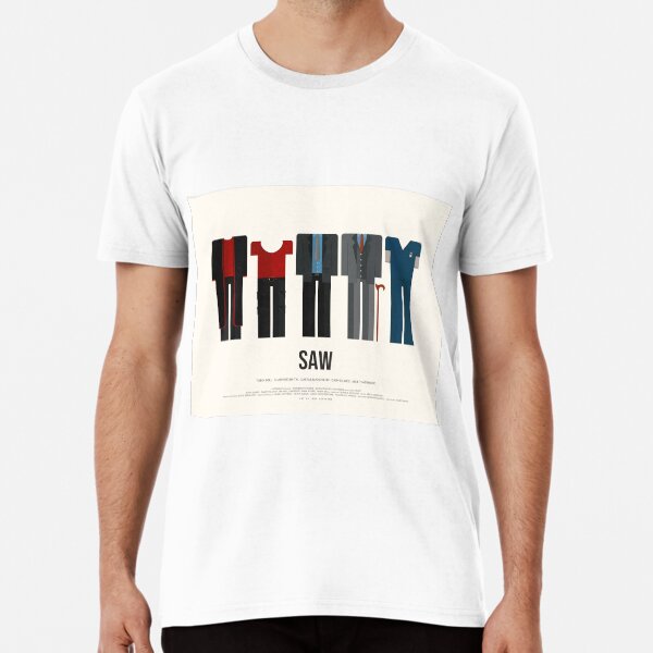 "Saw Franchise Movie Poster" T-shirt for Sale by Lukeh01 | Redbubble ...