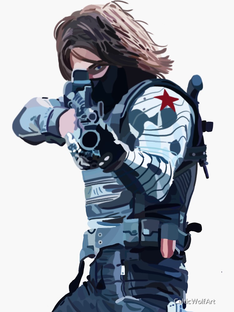 "TWS" Sticker for Sale by CelticWolfArt | Redbubble