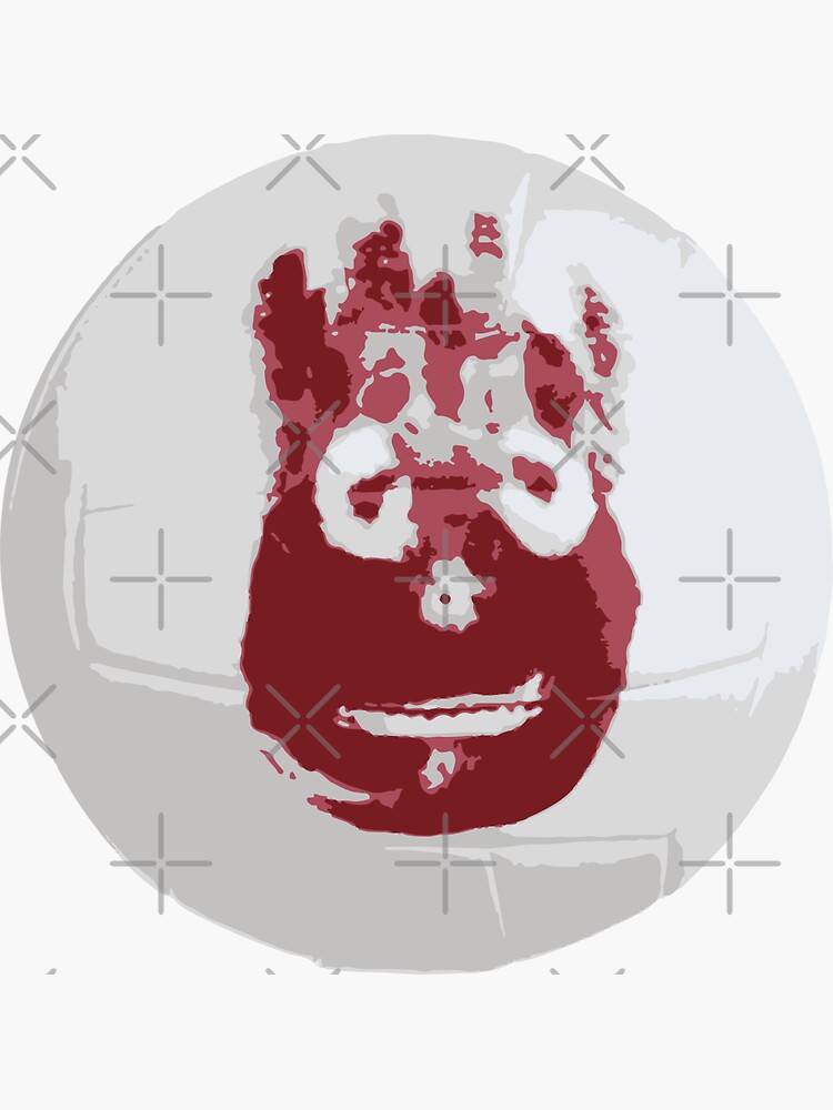 "Wilson Castaway" Sticker for Sale by evpoon | Redbubble