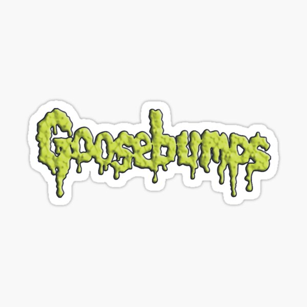 Goosebumps Logo Stickers | Redbubble
