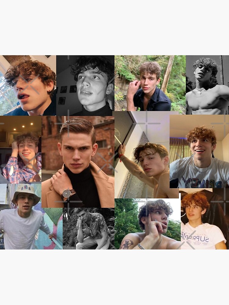 Impression photo « Collage de Vinnie Hacker », par Mysticks04 | Redbubble