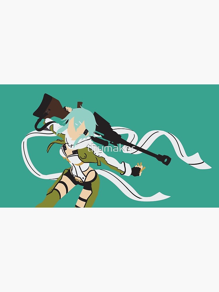 "Sinon" Poster by thymaker | Redbubble