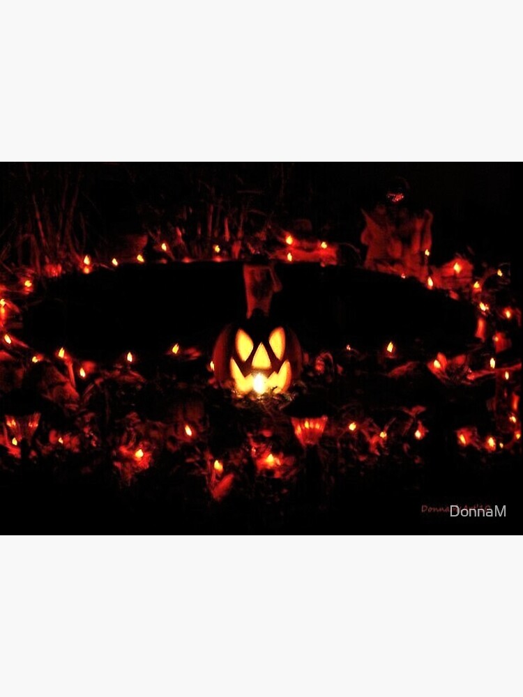 "Spooky Pond" Sticker by DonnaM | Redbubble