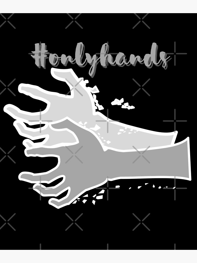 "Onlyhands Corpse Husband" Poster for Sale by javajossi | Redbubble