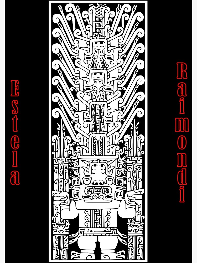 "Raimondi Stela" Art Print for Sale by DeuterosDigital | Redbubble