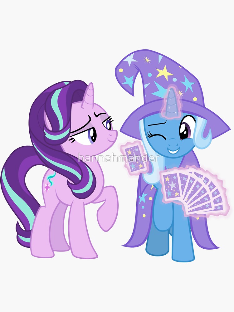 "Friends in Magic" Sticker for Sale by hannahmander | Redbubble