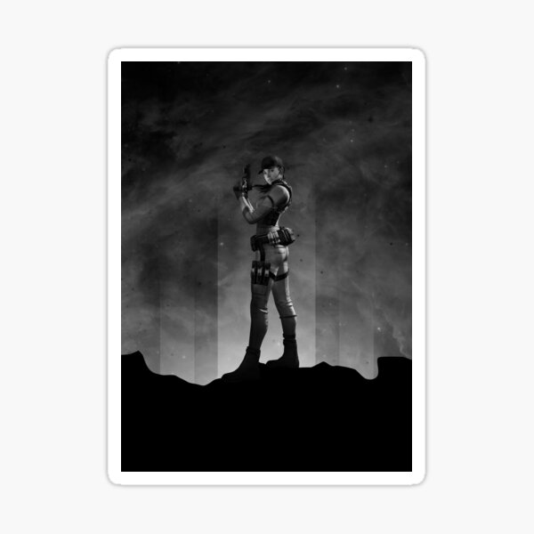 "Jill" Sticker for Sale by RaymondDiaz | Redbubble