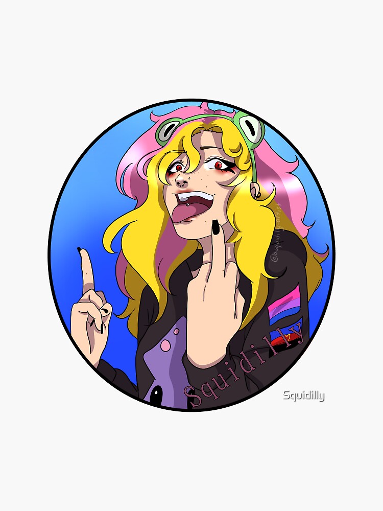 "Squidilly" Sticker by Squidilly | Redbubble