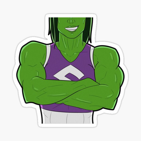 She Hulk Stickers | Redbubble