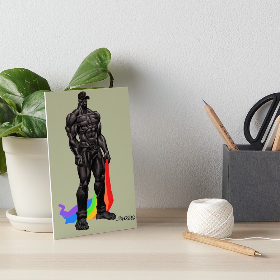 "Boo Pride Design by Belasco" Art Board Print for Sale by belasco64 ...